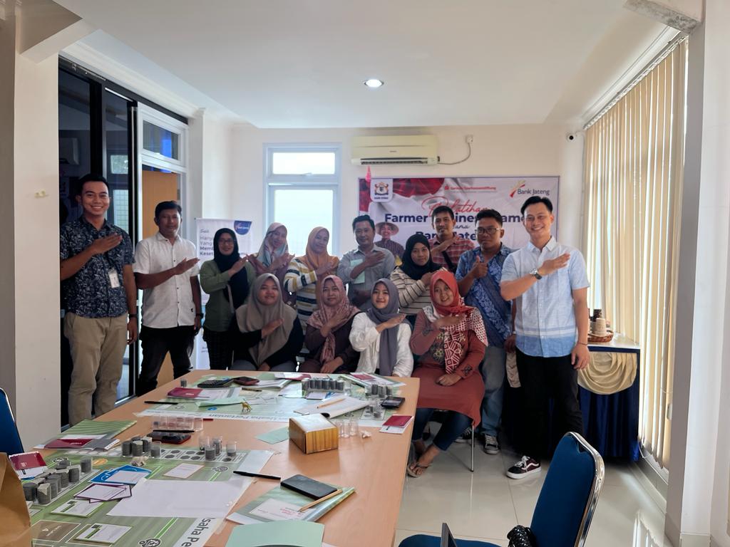 Pelatihan Farmer Business Game bersama Bank Jateng batch 4 - Kadin Demak